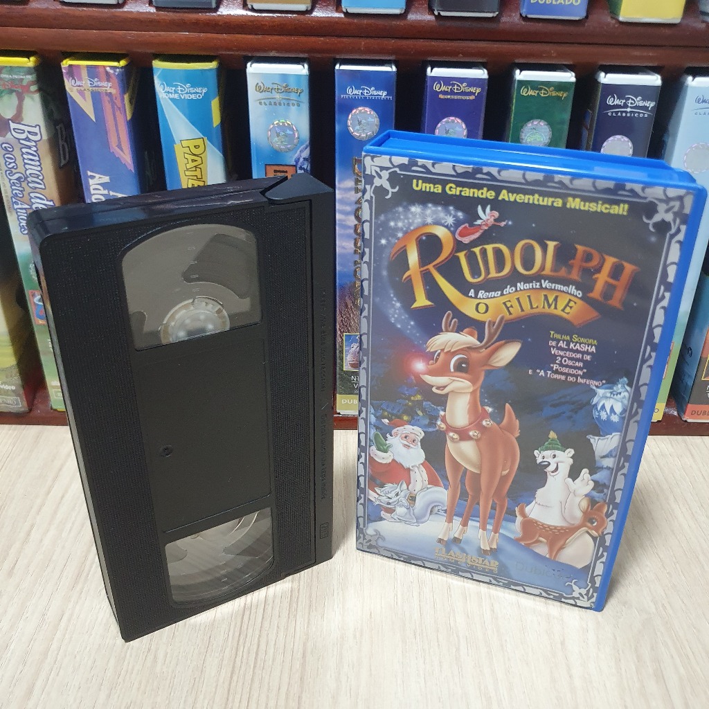 VHS Rudolph O Filme Original (com detalhes) | Shopee Brasil