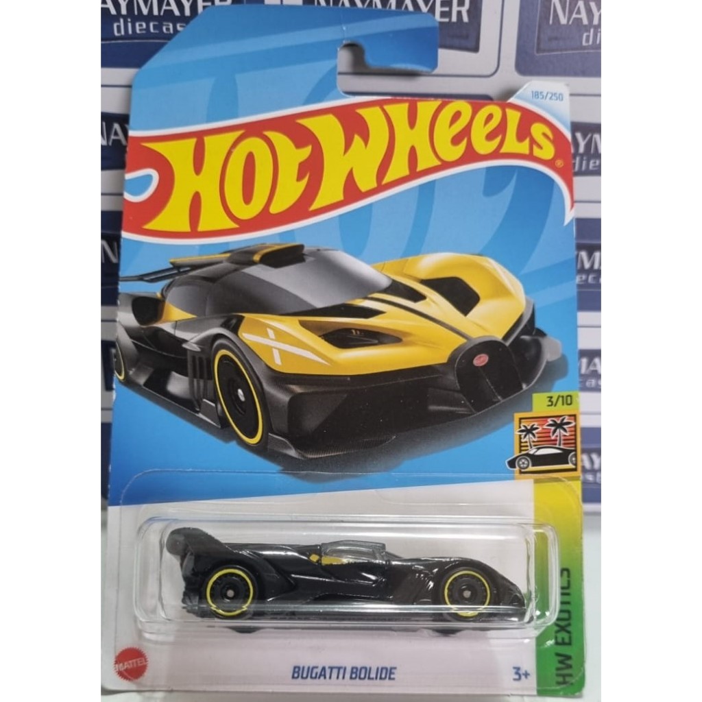 Hot Wheels Bugatti Bolide Amarelo | Shopee Brasil