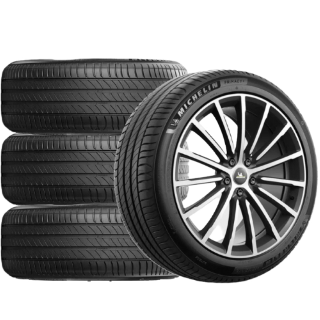 KIT COM 4 PNEUS MICHELIN 215/55R 17 94V PRIMACY 4 + | Shopee Brasil