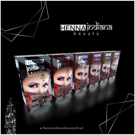 Henna Indiana Beauty TODAS AS CORES | Shopee Brasil