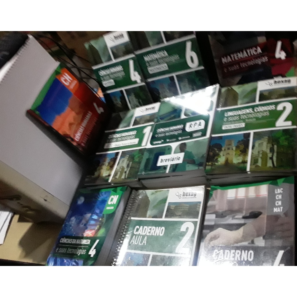 Apostilas Hexag Vestibular Medicina E Suas Tecnologia 28 volumes ...