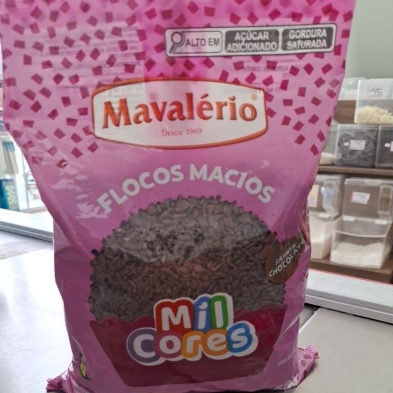 Flocos Macio Mil Cores 500g Mavalério | Shopee Brasil