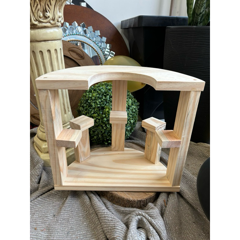 Altar Umbanda Conga Madeira Templo Orixás Católico Candomble Axé ...