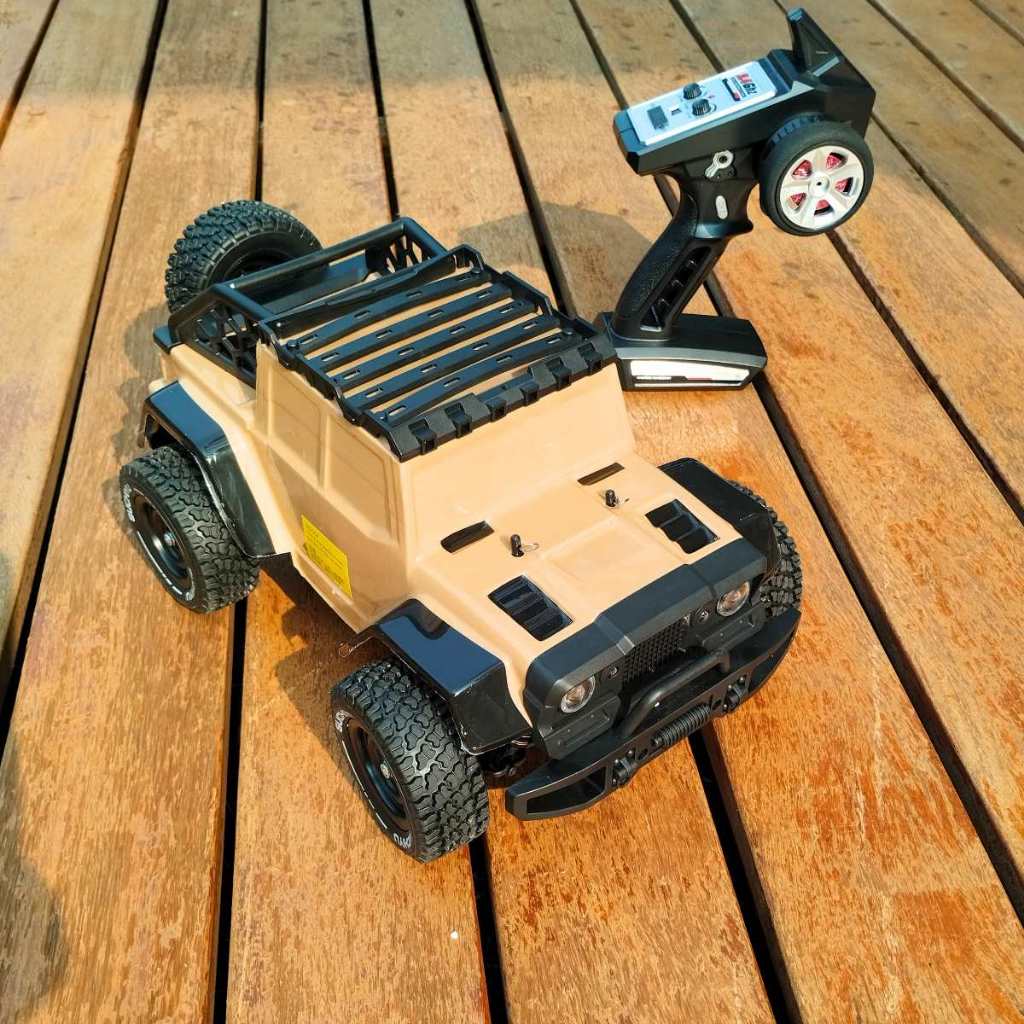 Carro RC Hammer 4x4 70km/h Brushless 16104pro Automodelo | Shopee Brasil
