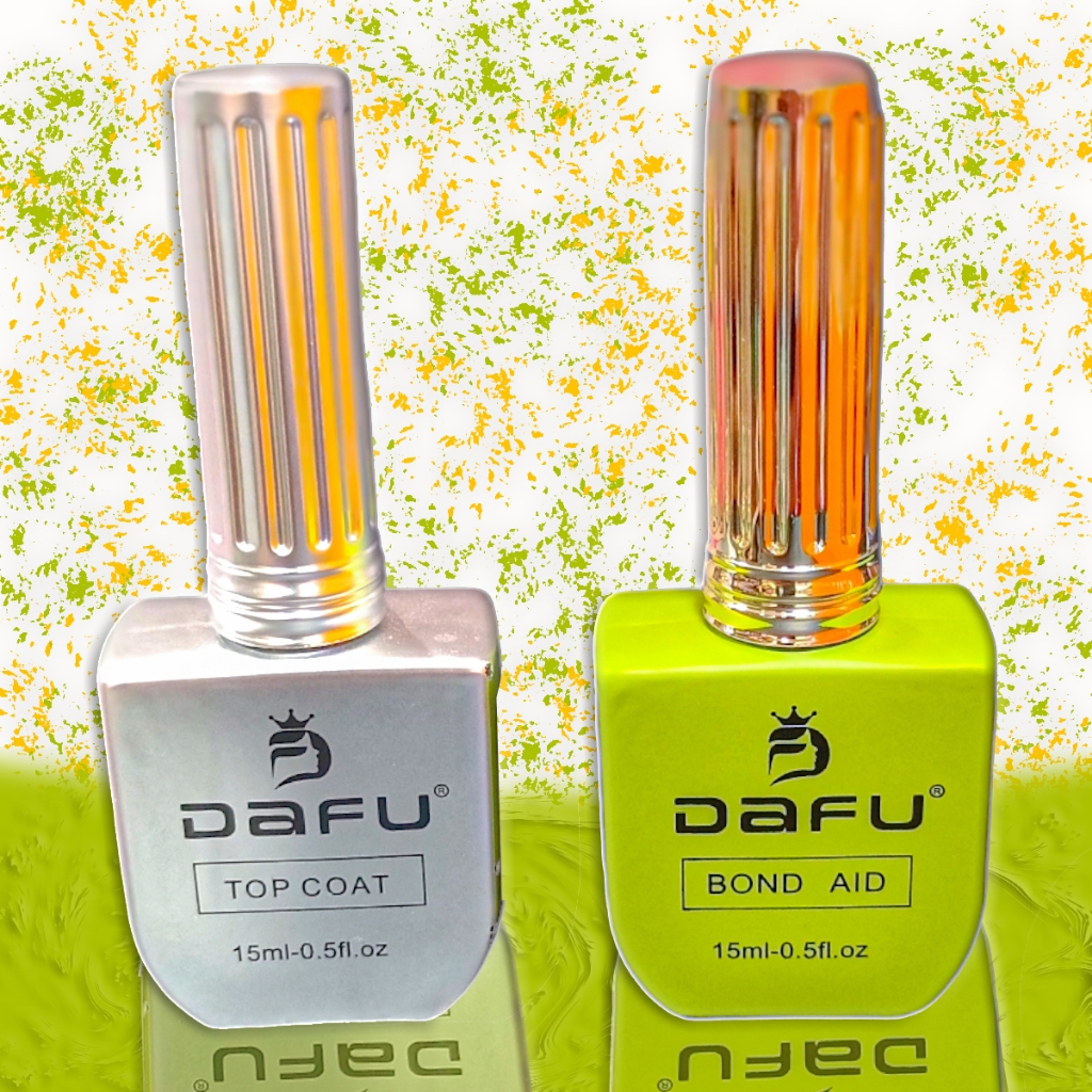 Kit Top Coat + Bond Aid Dafu | Shopee Brasil