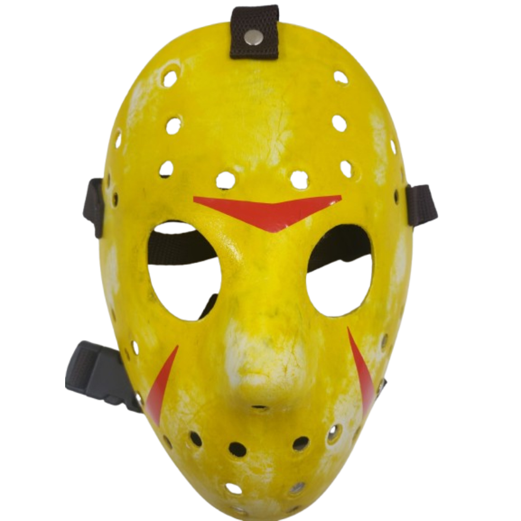 Máscara do Jason Voorhees - Edição Amarela Exclusiva | Shopee Brasil