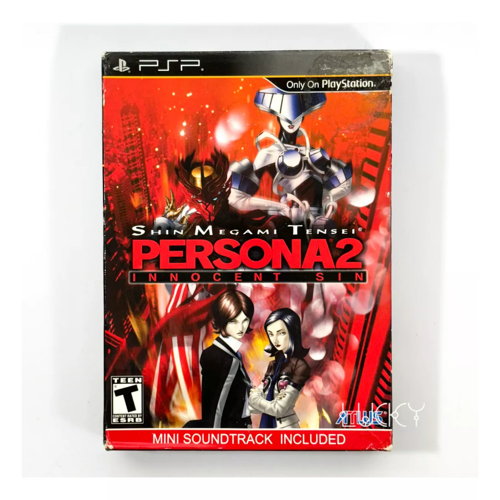Shin Megami Tensei: Persona 2: Innocent Sin Ed. Limitada Psp | Shopee ...