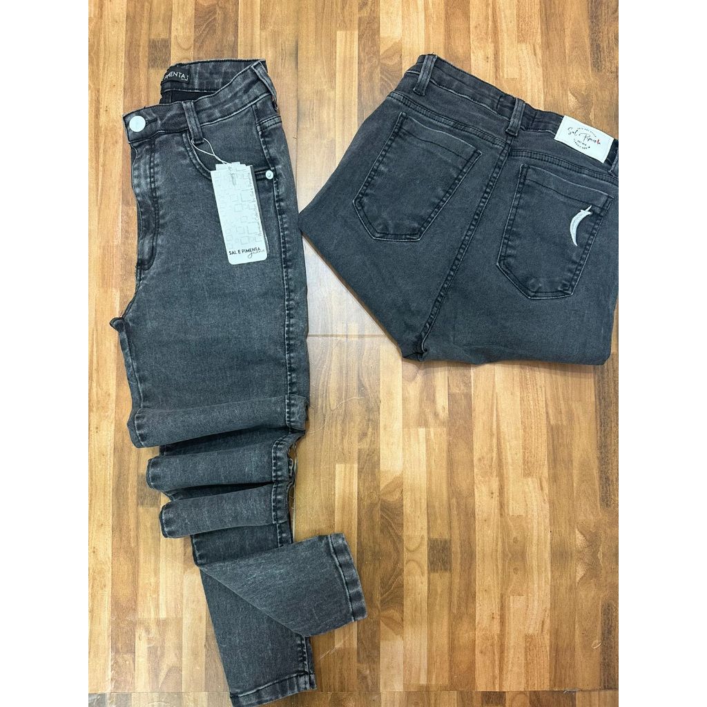Calça Jeans Sal e Pimenta | Shopee Brasil