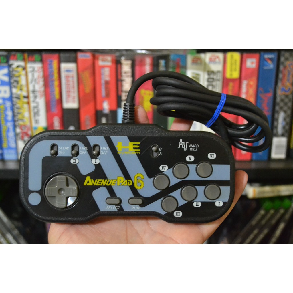 Controle Pc Engine 6 Botoes Core Grafx Original | Shopee Brasil