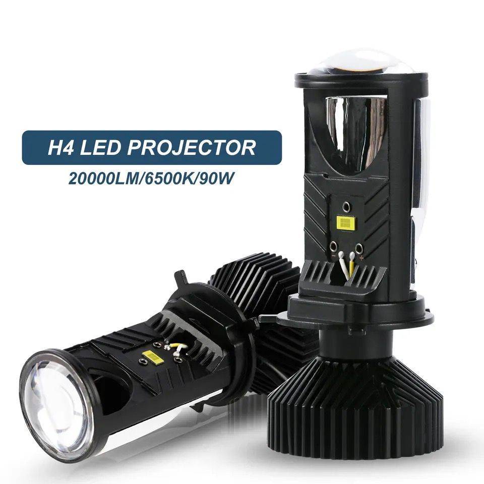 Lâmpada H4 Super PROJETOR LED Carro Moto Caminhão 12v COM COOLER ...