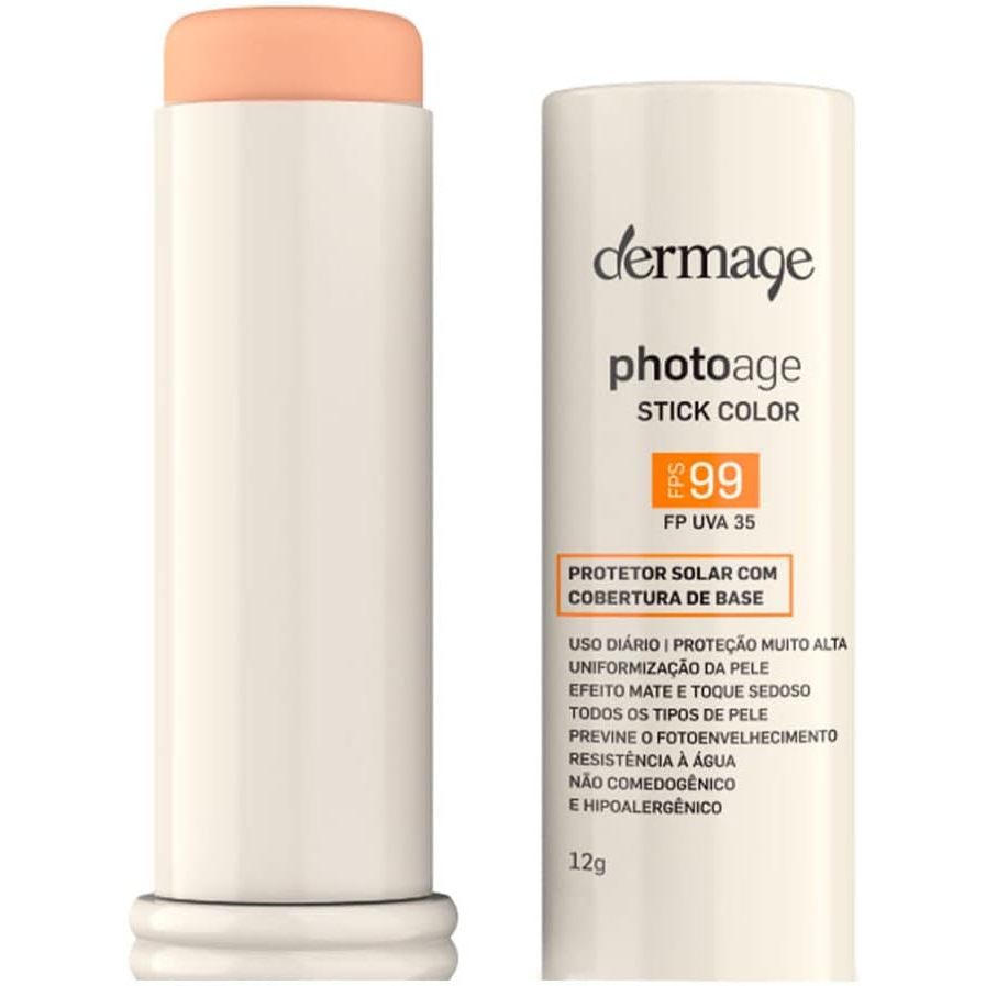 Dermage Photoage Stick Color FPS 99 cor Nude - 16g | Shopee Brasil