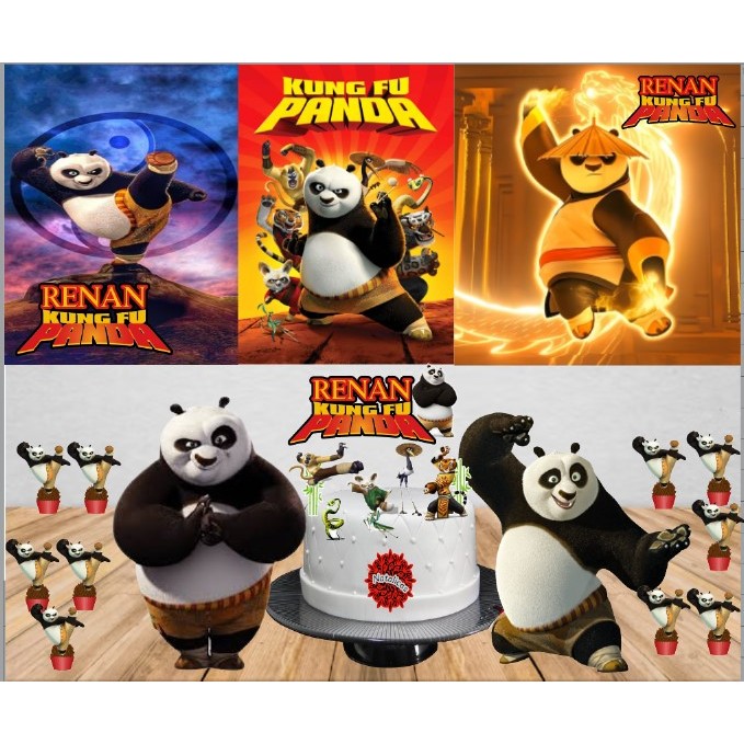 Kit Festa Kung Fu Panda | Shopee Brasil