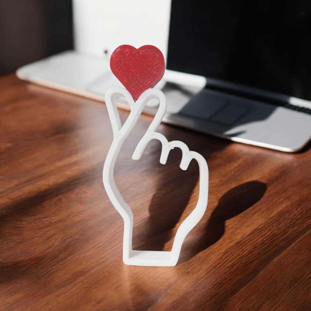 Coração Coreano Sinal Te Amo Coreano Kpop Dorama Namorados Amor ...