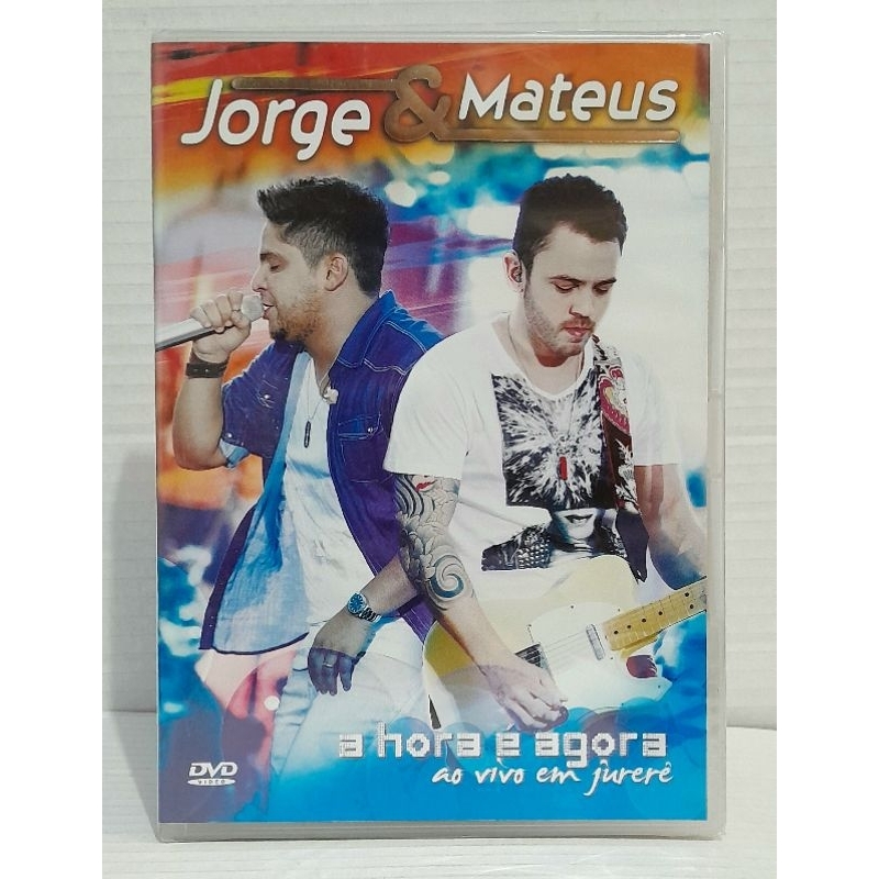 Dvd Jorge & Mateus - A Hora é Agora - Ao Vivo em Jurerê (Novo/Original/Lacrado) | Shopee Brasil