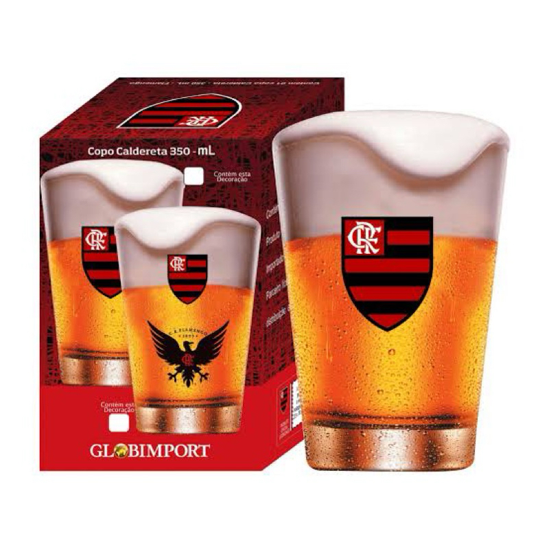 Copo Caldereta Brahma 350ml Flamengo estampas variadas! | Shopee Brasil
