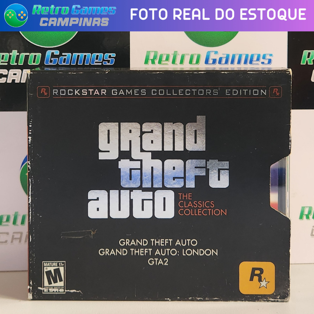 GTA GRAND THEFT AUTO THE CLASSICS COLLECTION - PC | Shopee Brasil