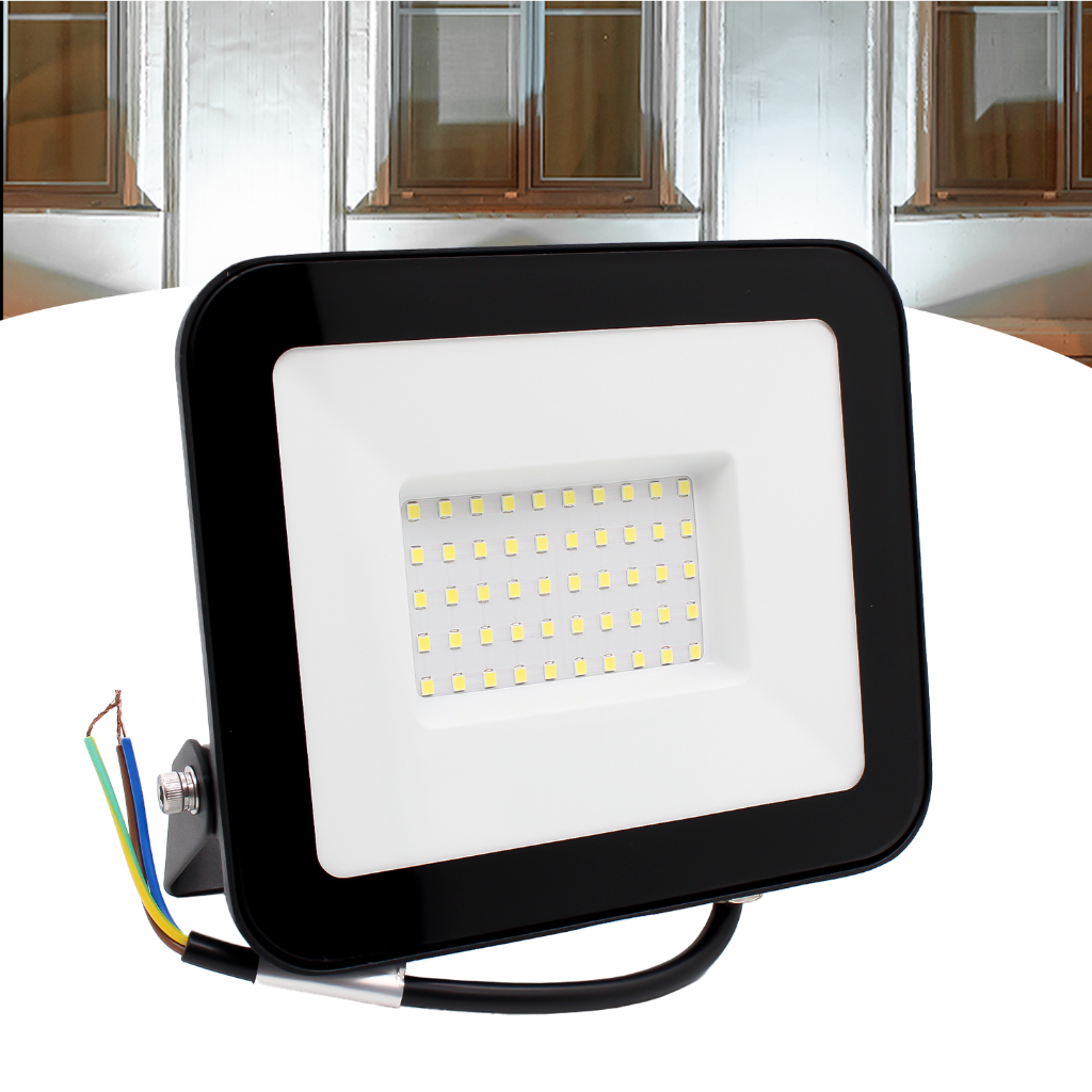 Refletor Led Holofote 200w Ip66 Bivolt Forte Luz Branco Frio Prova D'água | Shopee Brasil