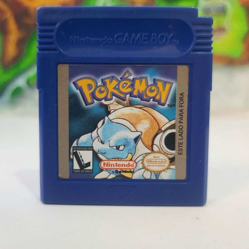 Pokémon Blue Nintendo Game Boy Color | Shopee Brasil
