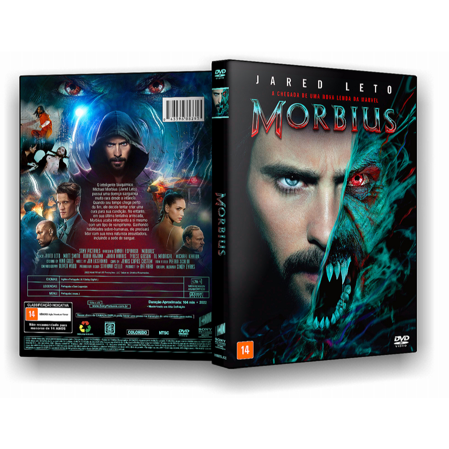 DVD - Morbius (2022)DUBLADO E LEGENDADO | Shopee Brasil