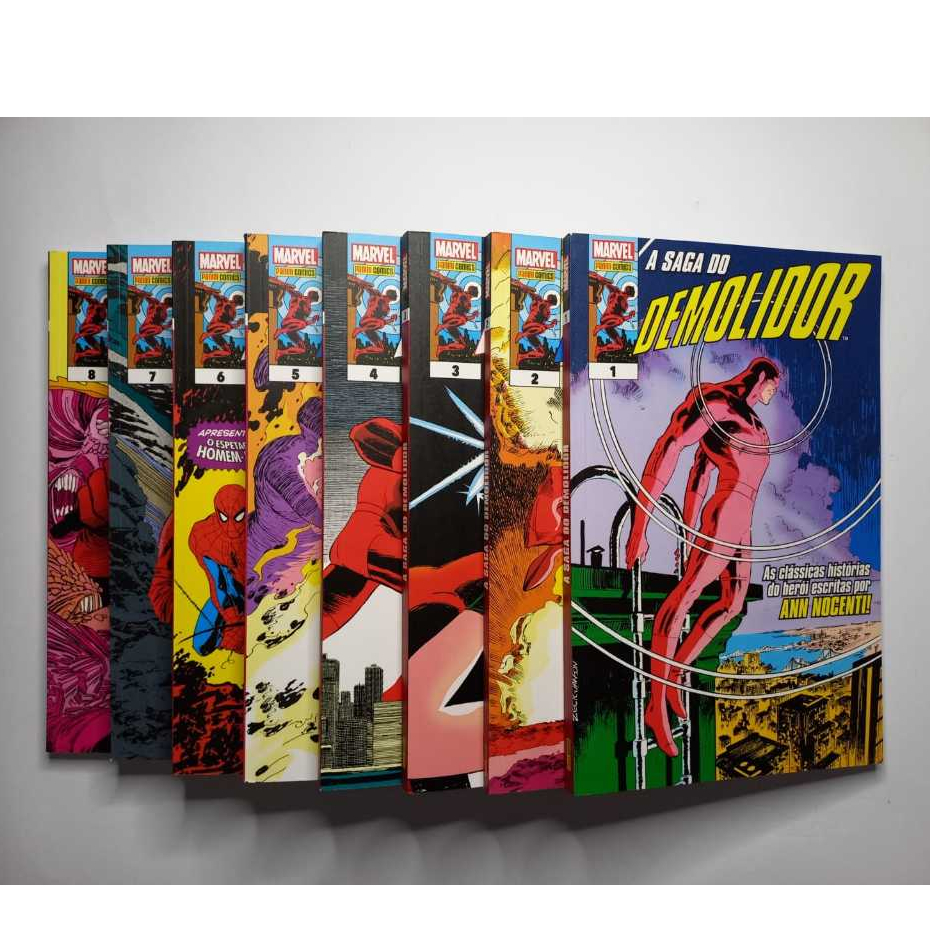 A Saga do Demolidor 1 a 16 Completa Editora Panini 2022 Capa Cartonada ...