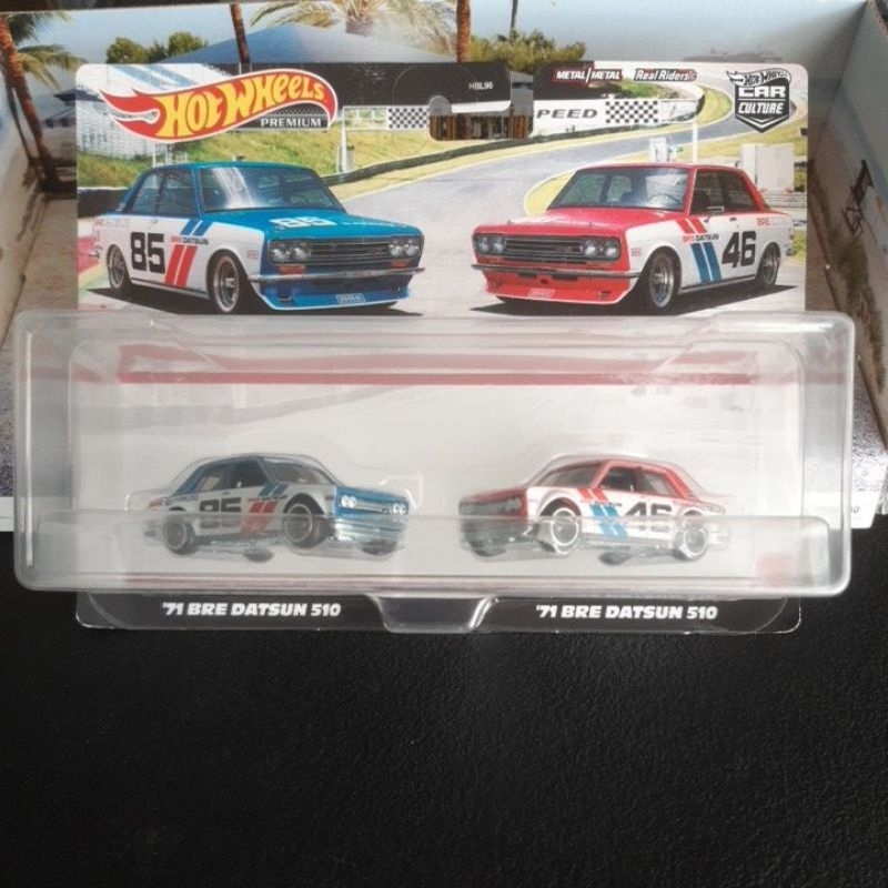 Hot Wheels Premium Car Culture 2 JDM 71 Bre Datsun 510 | Shopee Brasil