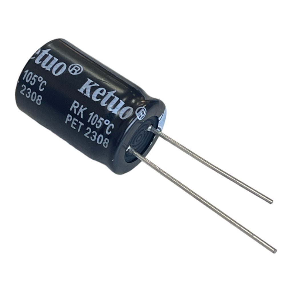 Capacitor Eletrolítico 2200uF 25V - Kit 10 Peças | Shopee Brasil