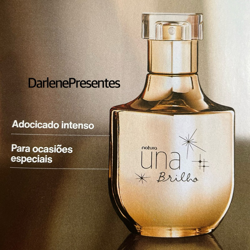 Una Brilho Deo Parfum Natura 75ml (validade 2028) | Shopee Brasil