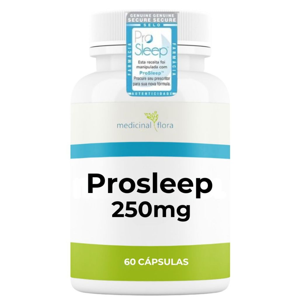Prosleep 250mg 60 Cápsulas - Com Selo de Autenticidade | Shopee Brasil