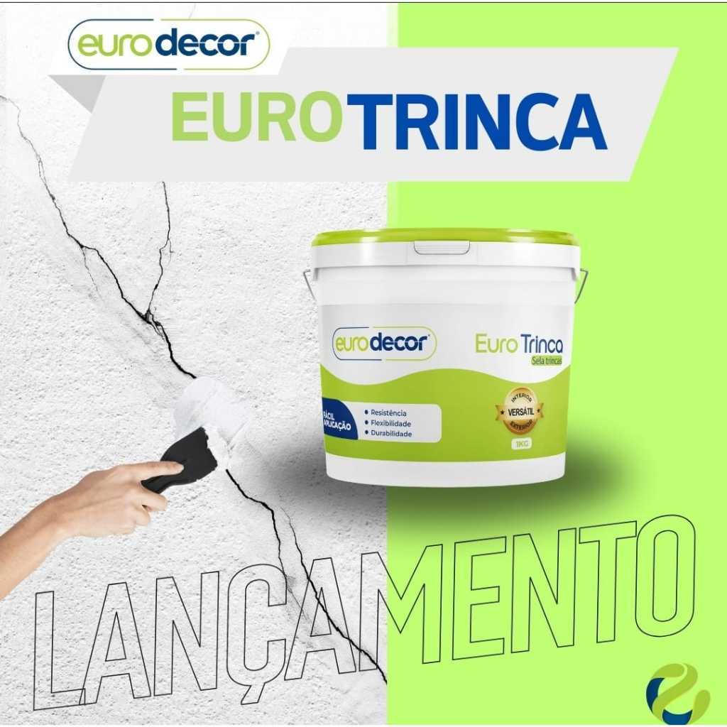 Sela Trinca 1KG Antimofo Selante Acrílico trincas e Fissuras EuroTrinca ...