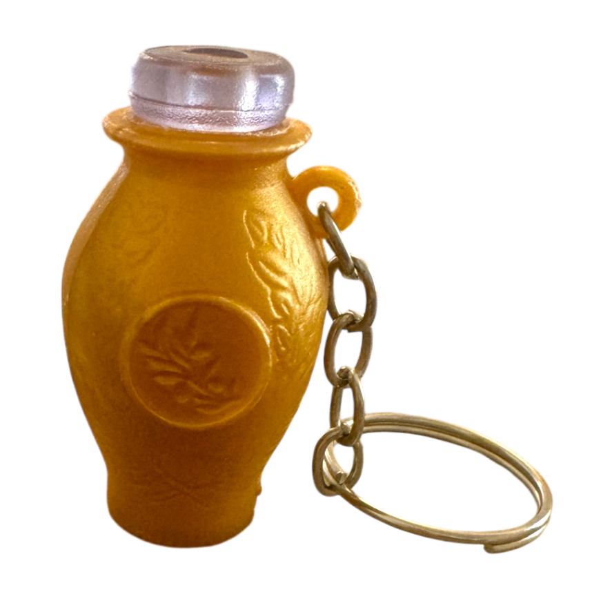 20 Chaveiro Botija Dourada Porta Óleo Azeite Ungido Igreja | Shopee Brasil