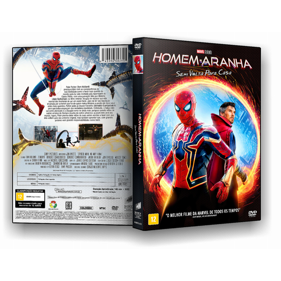 DVD - Homem-Aranha: Sem Volta para Casa (2022)DUBLADO E LEGENDADO | Shopee Brasil