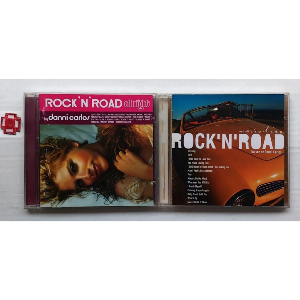 Cd Danni Carlos - Rock 'n Road All Night + Acústico = 2 Cds | Shopee Brasil