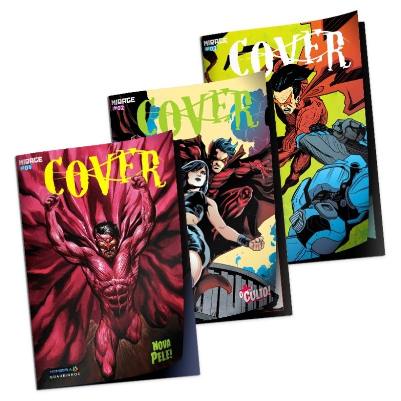 HQs Cover (Pack com 3 Edições) | Shopee Brasil