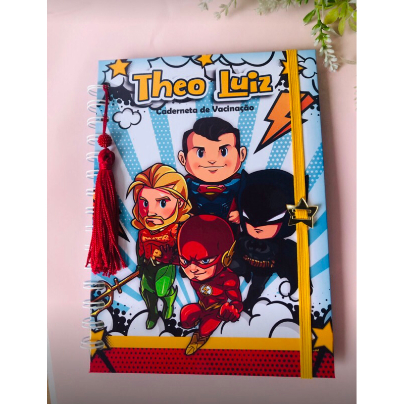 Caderneta De Vacinação Vingadores Menino Shopee Brasil