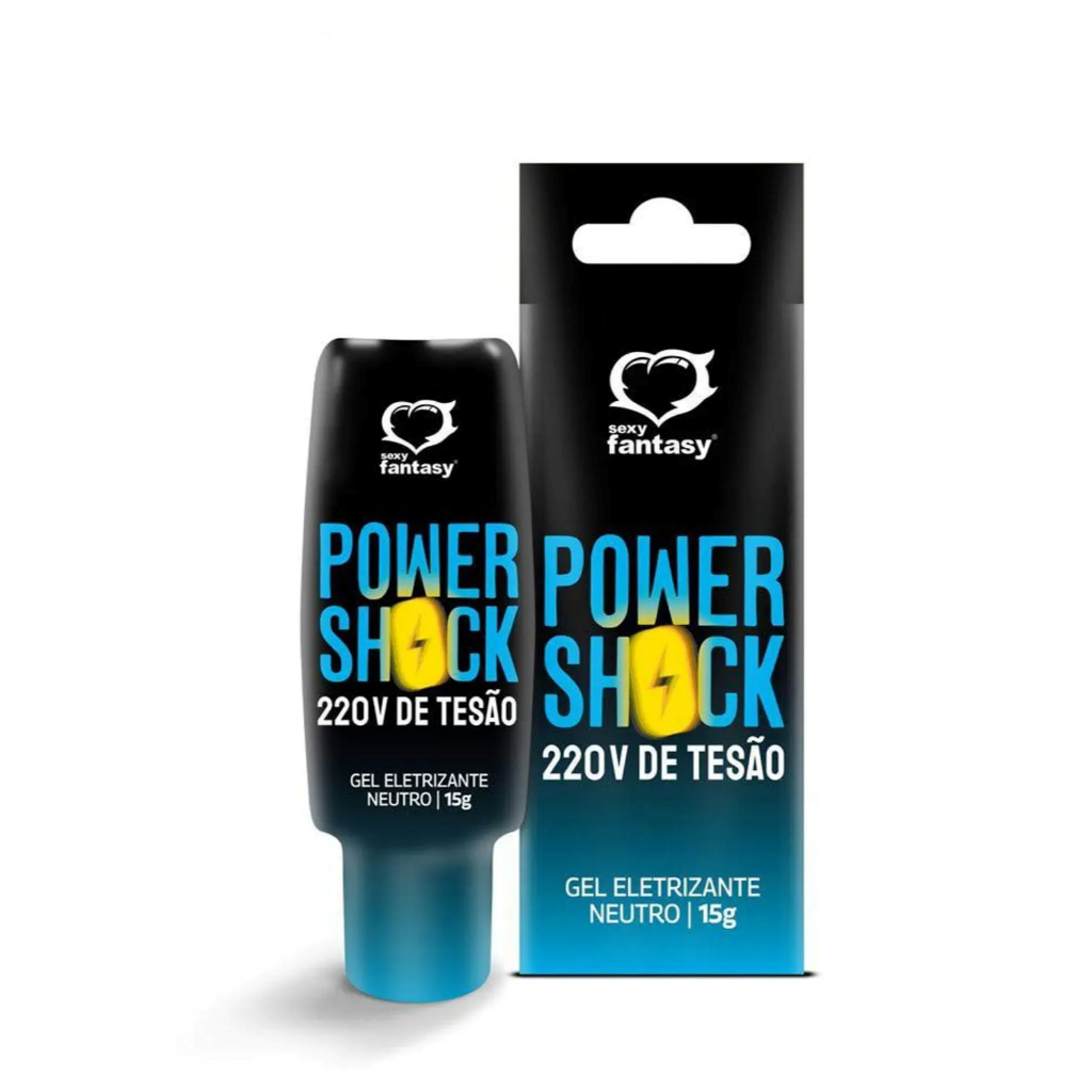 Power Shock 220 V de Tesão Gel Eletrizante Neutro Sexy Fantasy | Shopee ...