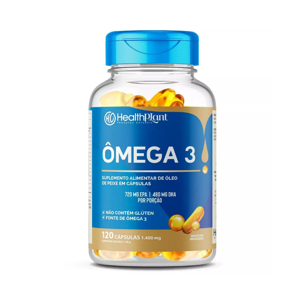 Suplemento Omega 3 Healthplant 1400mg 120unid Super Omega 3 Tg | Shopee ...