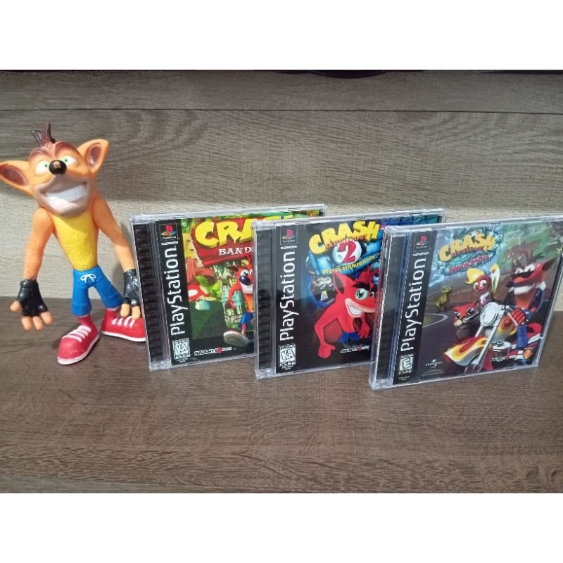 Trilogia Crash Bandicoot Ps1 | Shopee Brasil