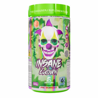 Pre Treino Insane Clown 350g Suplemento em Pó Demons Lab | Shopee Brasil