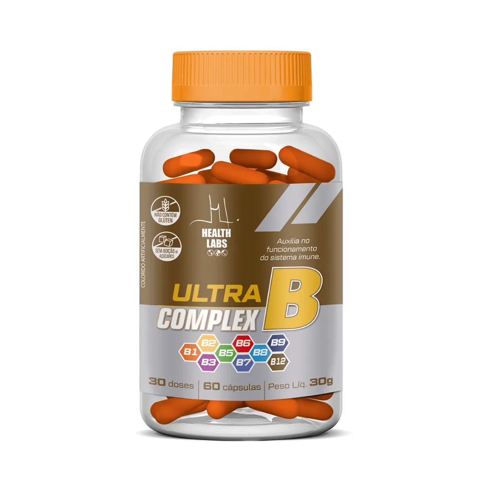 Ultra-B Complexo 60 Cápsulas - Health Labs | Shopee Brasil