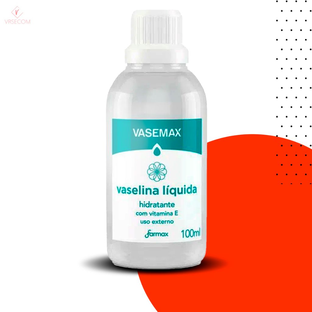 Vaselina Líquida Hidratante Vasemax Farmax 100ml c/ Vitamina E ...