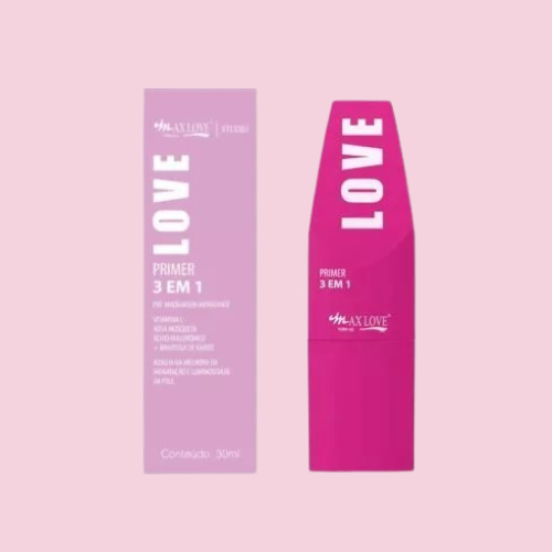 Primer 3 em 1 - MAX LOVE ROSA MOSQUETA | Shopee Brasil