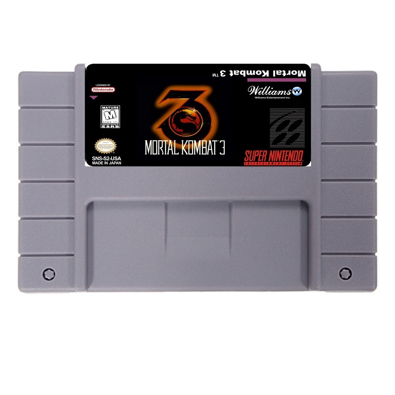 Mortal Kombat 3 Mk3 Luta Super Nintendo Snes | Shopee Brasil