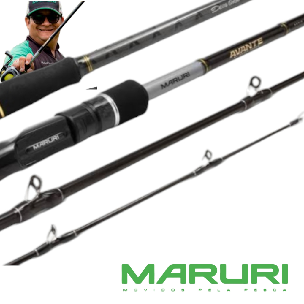 Vara Para Carretilha Avante BG 2,40m 30-60LB By Denis Garbo Carbono IM8 ...