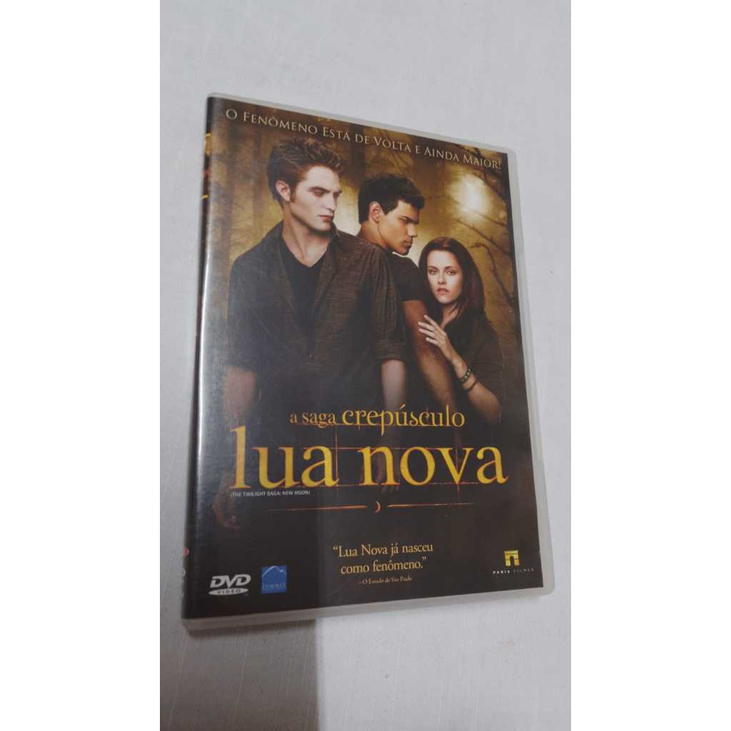 DVD A Saga Crepúsculo - Lua Nova ( 19815 ) | Shopee Brasil