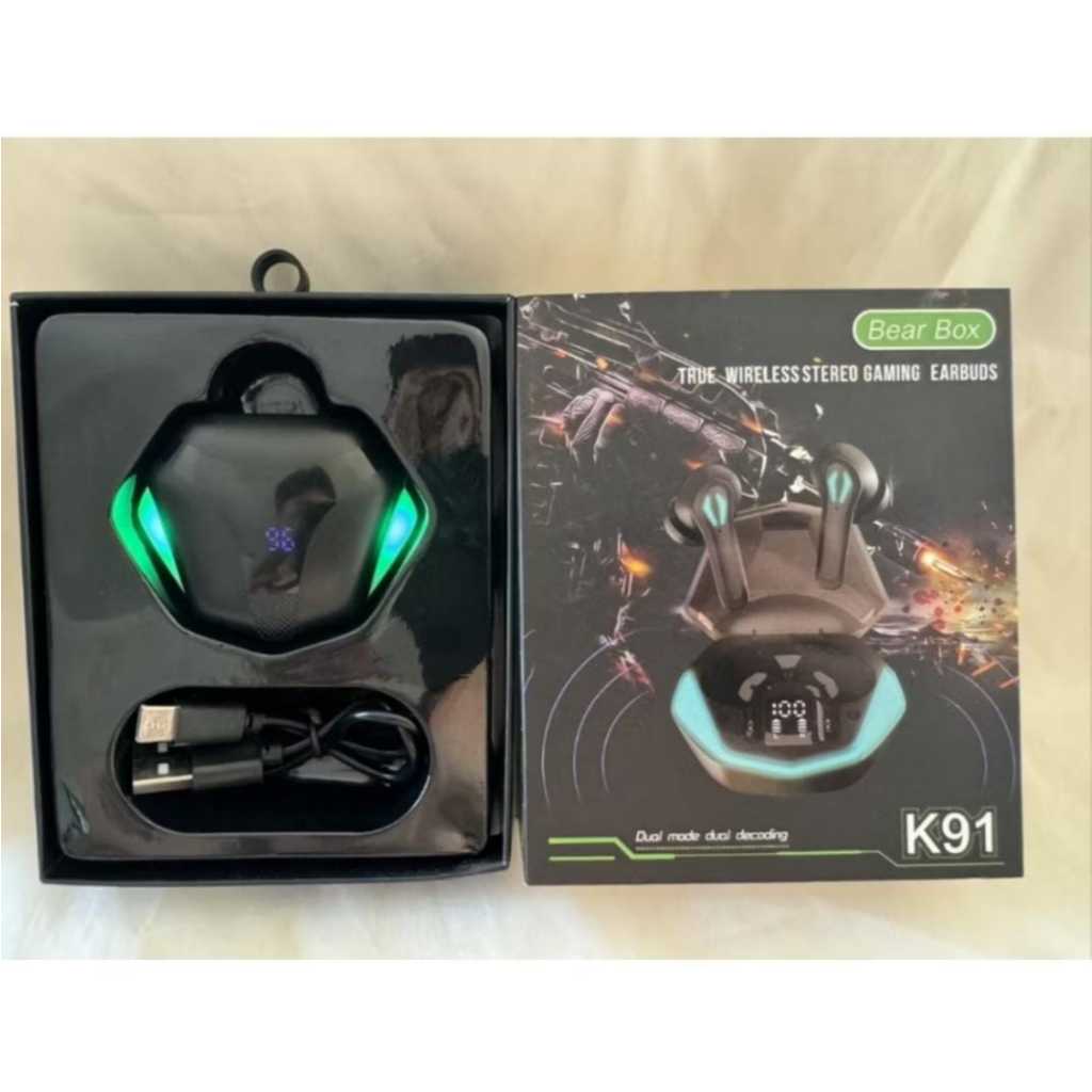 FONES DE OUVIDO GAMER SEM FIO K89 K91 | Shopee Brasil