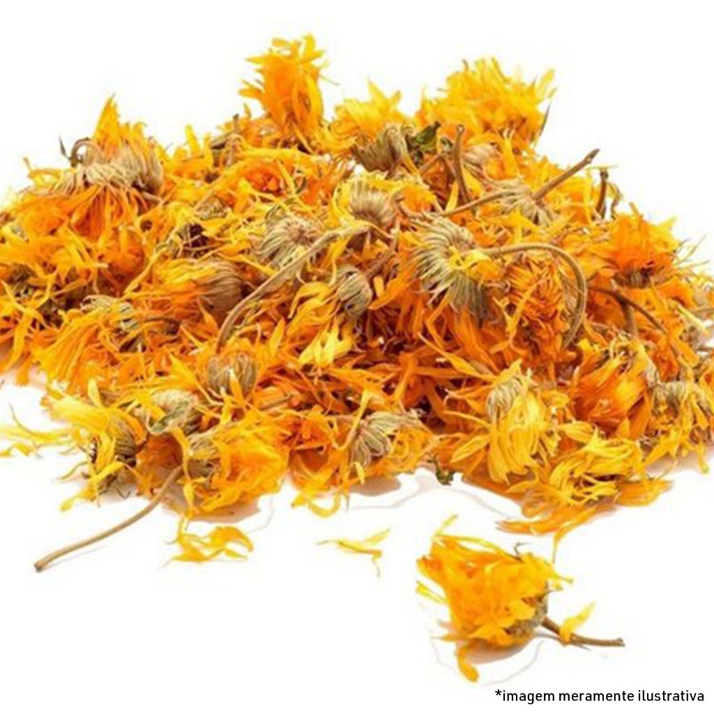 Calêndula - Erva Seca/ Erva in Natura 100g Calêndula Em Flores para Chá ...