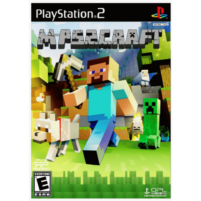 MINECRAFT JOGO PARA PS2 - MIDIA FISICA PATCH | Shopee Brasil