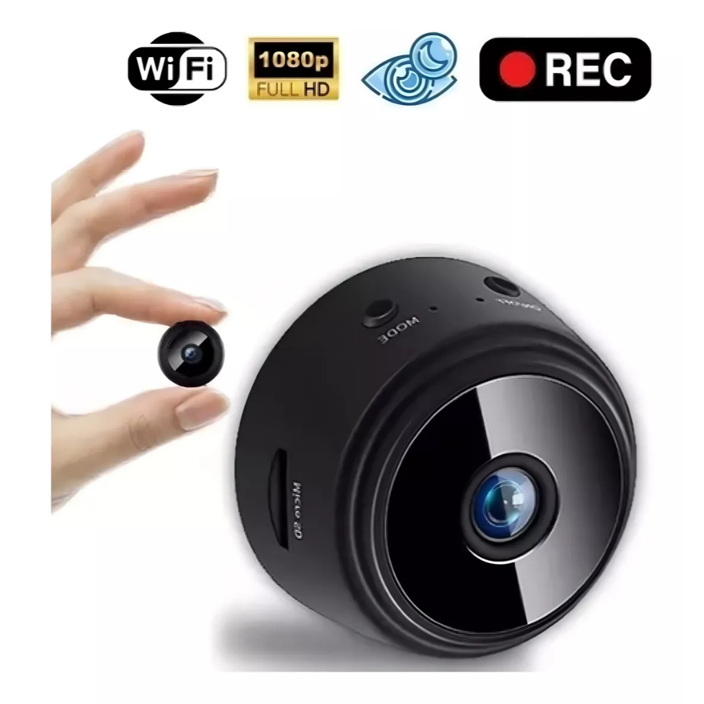 Câmera ESPIÃ MINI Wifi Com Sensor E Visao Noturna | Shopee Brasil