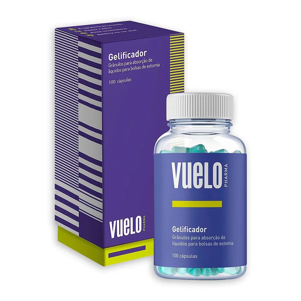 Gelificador para Bolsa de Estomia com 100 CAPS - Vuelo VAL 05/27 ...