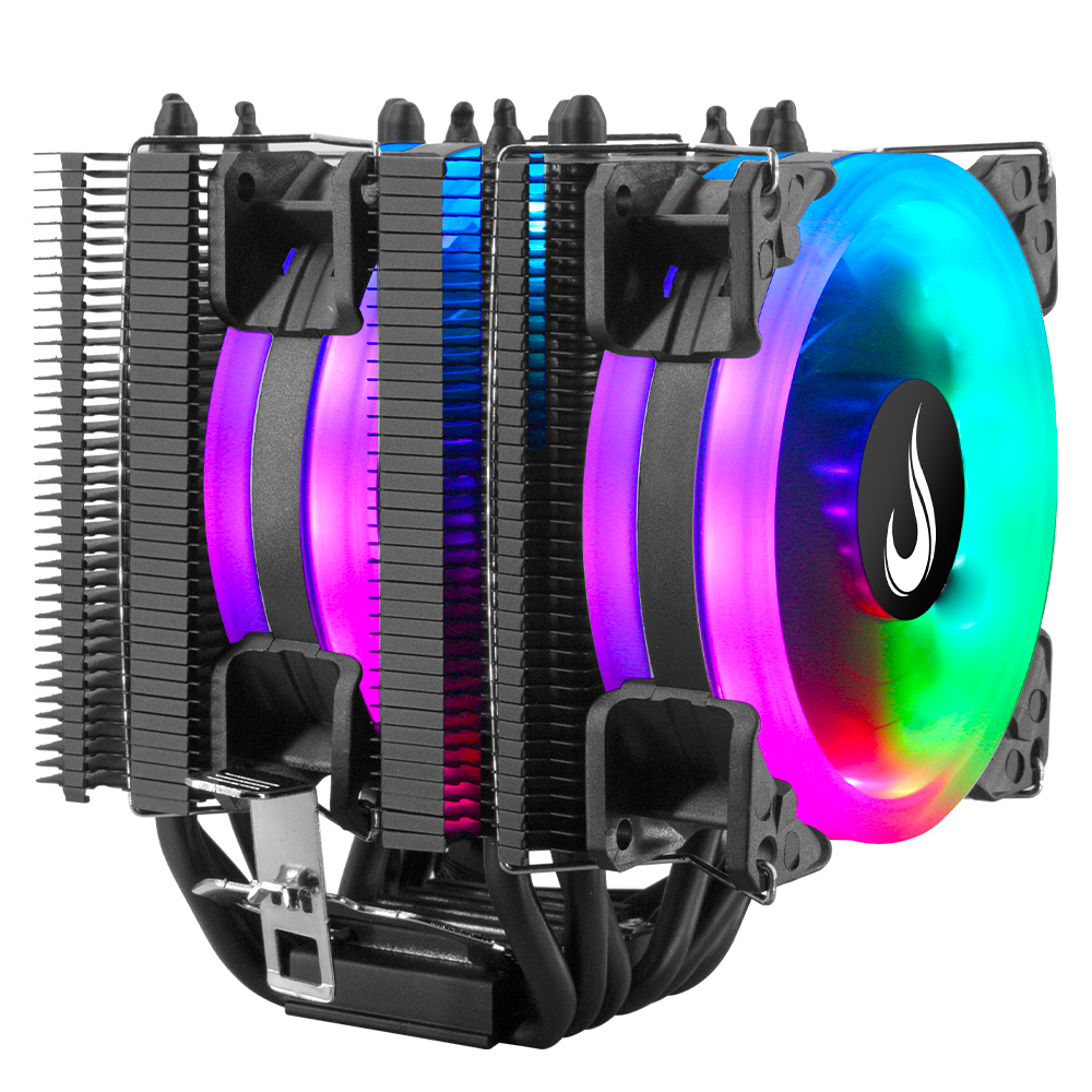 Air Cooler Gamer | Rise Mode | G800 Black ARGB 5v 3p | 6 Heatpipes | PC ...